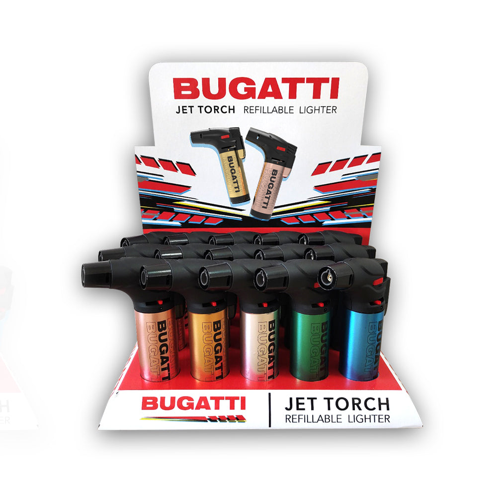 Bugatti Hand Torch Lighters - Foil Wraps - C – Ultimate Brands LLC.